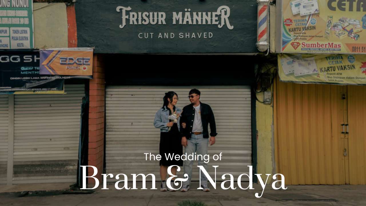 The Wedding of Bram & Nadya - Elliott Invitation